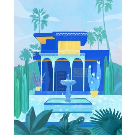 Moroccan Garden | Parrot Print