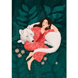 Polar Wolf | Parrot Print